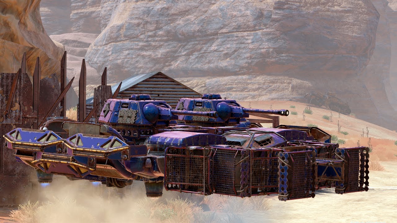Flying elephant tank is the perfect war machine! Crossout Gameplay ...