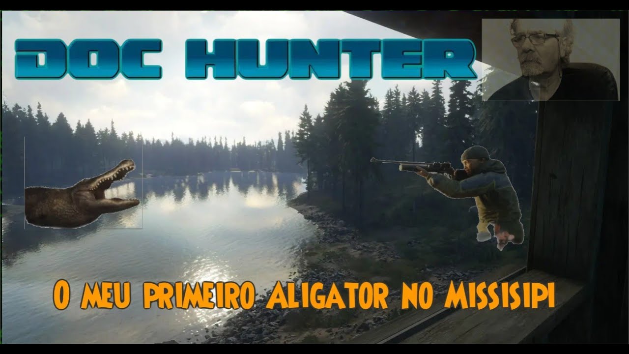 Doc Gamer no Mississipi-O meu primeiro Aligator - YouTube