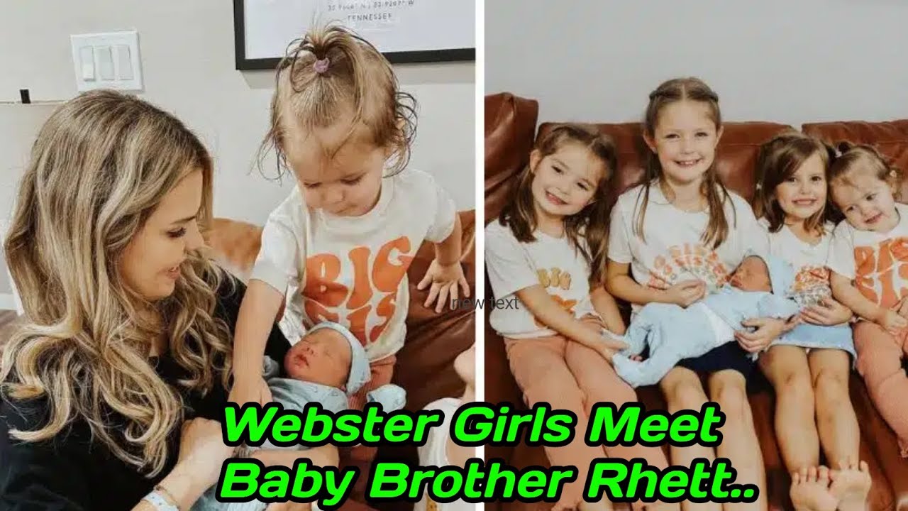 ‘Bringing Up Bates’ Webster Girls Meet Baby Brother Rhett - YouTube