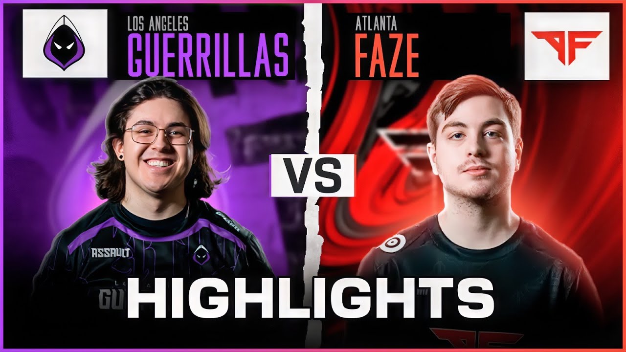 LAG vs FAZE Highlights | CDL Major I Winners Round 1 | LA Guerrillas vs ...