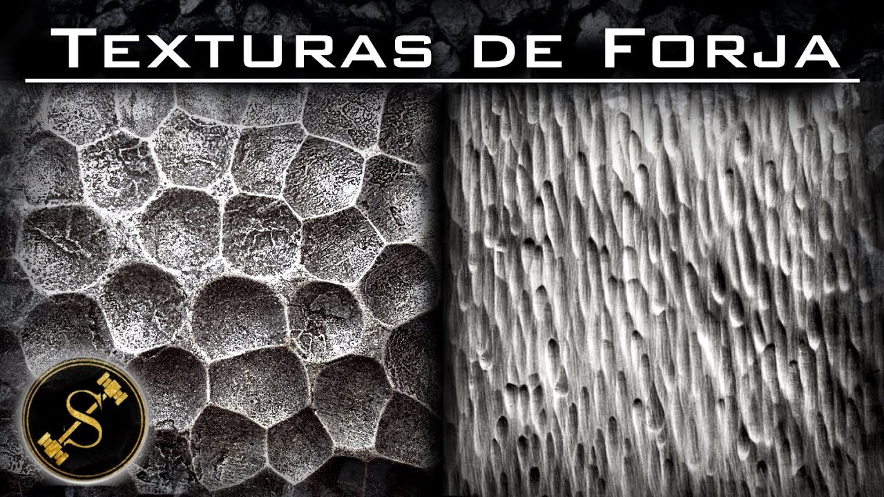 Texturas en Metal - Forja/ Forge Textures - YouTube