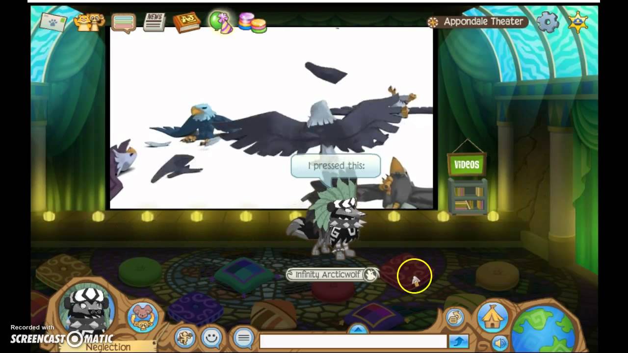 Animal jam- New theater? - YouTube