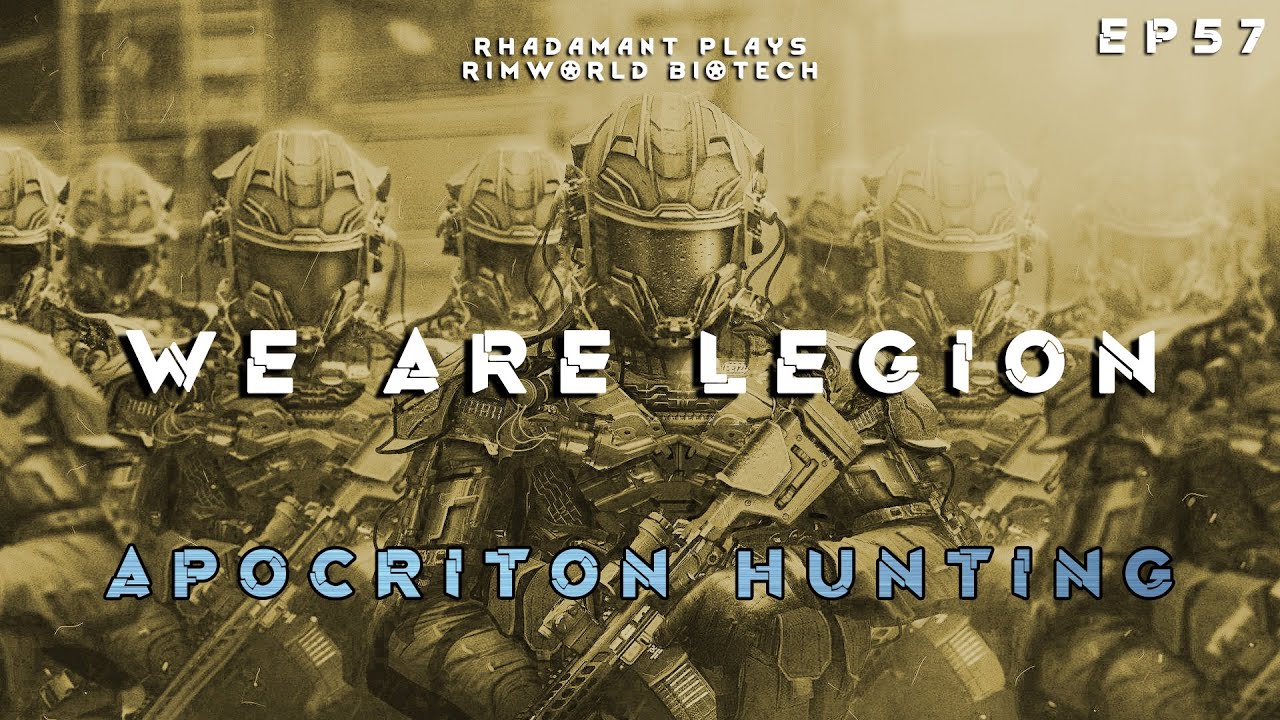 RimWorld Biotech We Are Legion - Apocriton Hunting // EP57 - YouTube