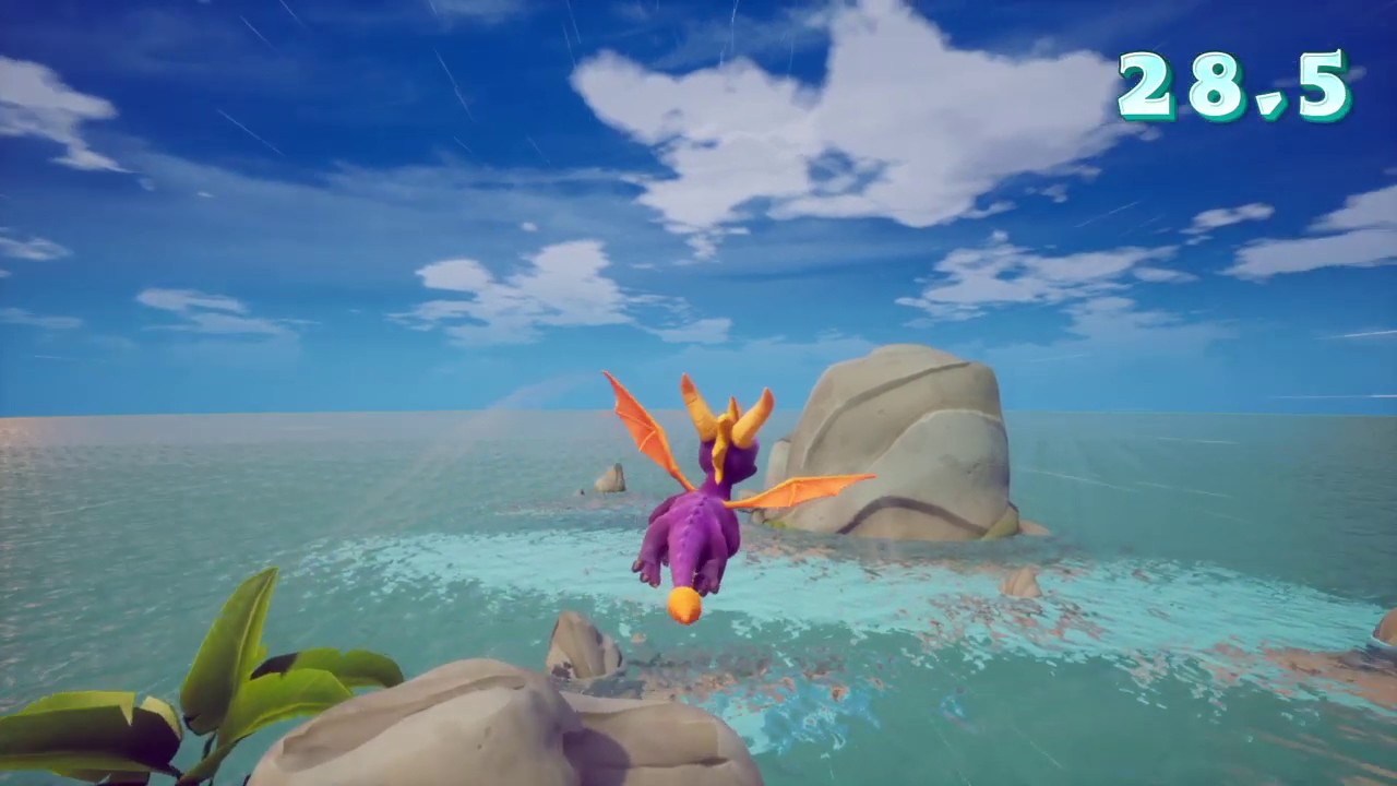 Spyro Reignited Trilogy Spyro 2 Exploring the levels flying Part 1 ...