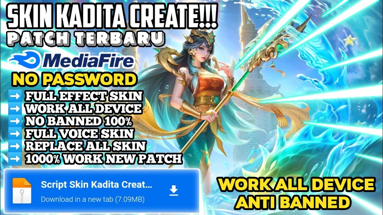 New!! Update Script Skin Kadita Create Terbaru | Skin Kadita Terbaru ...