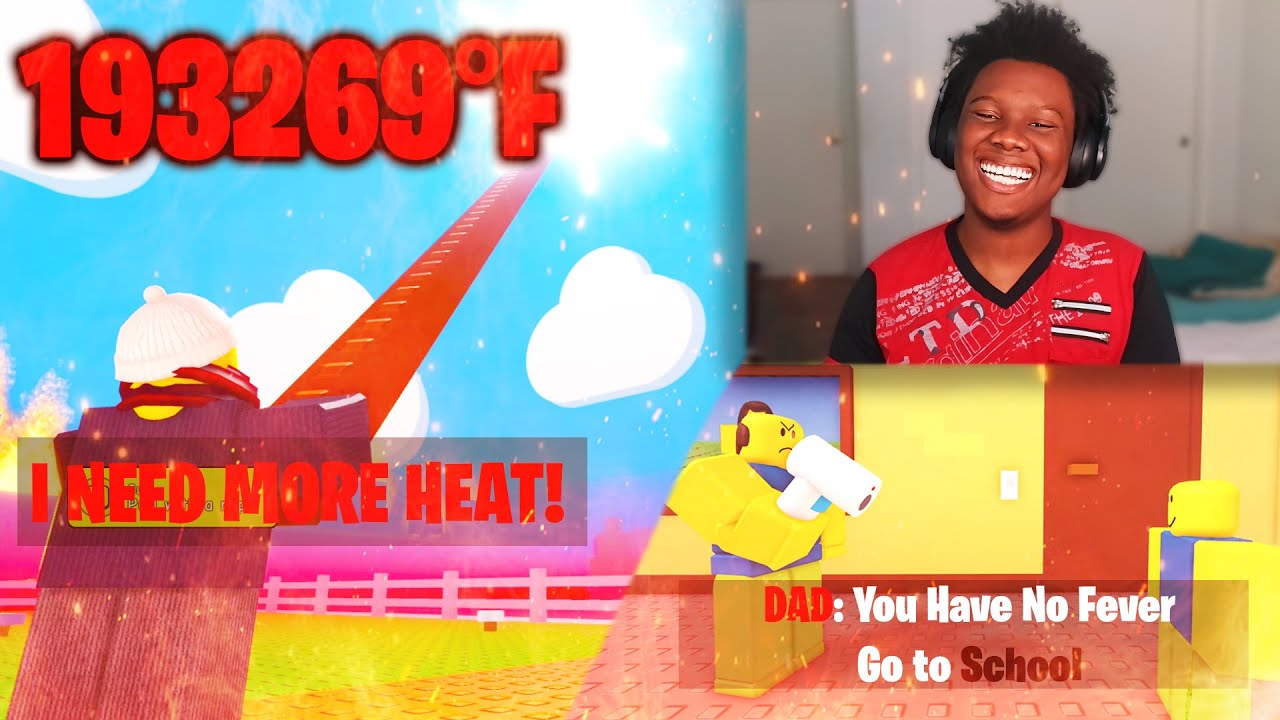 MY STRICT DAD WON'T LET ME STAY HOME | Roblox Need More Heat (FULL GAME ...