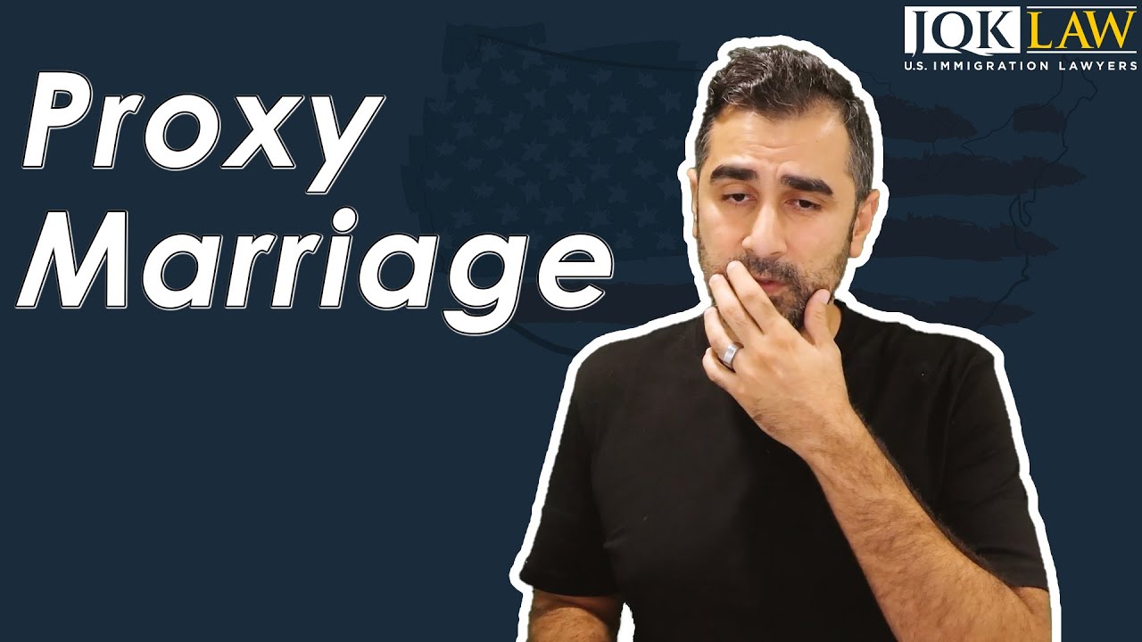 Proxy Marriage - YouTube
