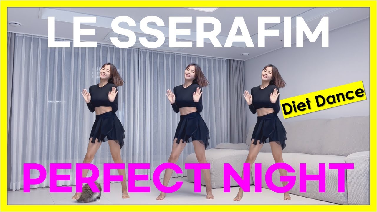 kpop dance workout to lose weight for biginners | LE SSERAFIM-'Perfect ...