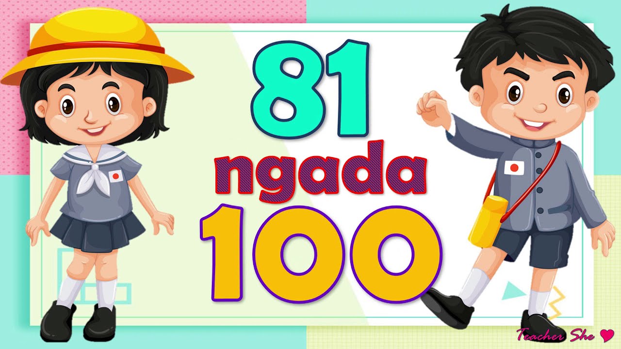 NUMBERS 81-100 WARAY-WARAY - YouTube