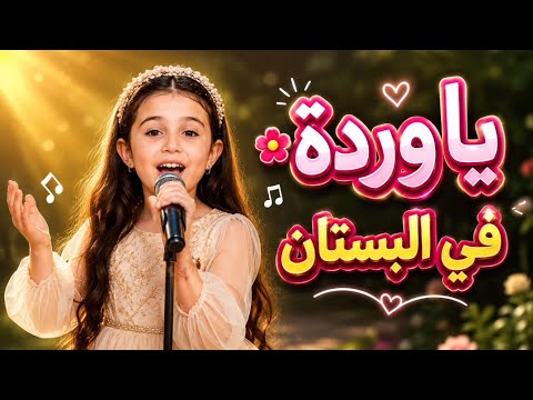🌸 يا وردة في البستان  | أداء ساحر لا يُنسى 💖 |  songs for kids 🎶