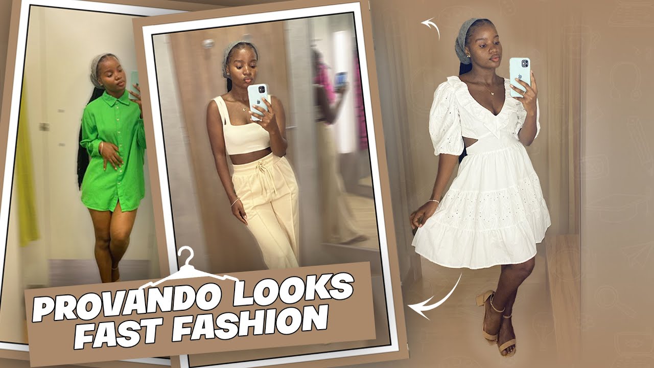 PROVANDO LOOKS FASHION - RENNER, C&A, RIACHUELO - YouTube