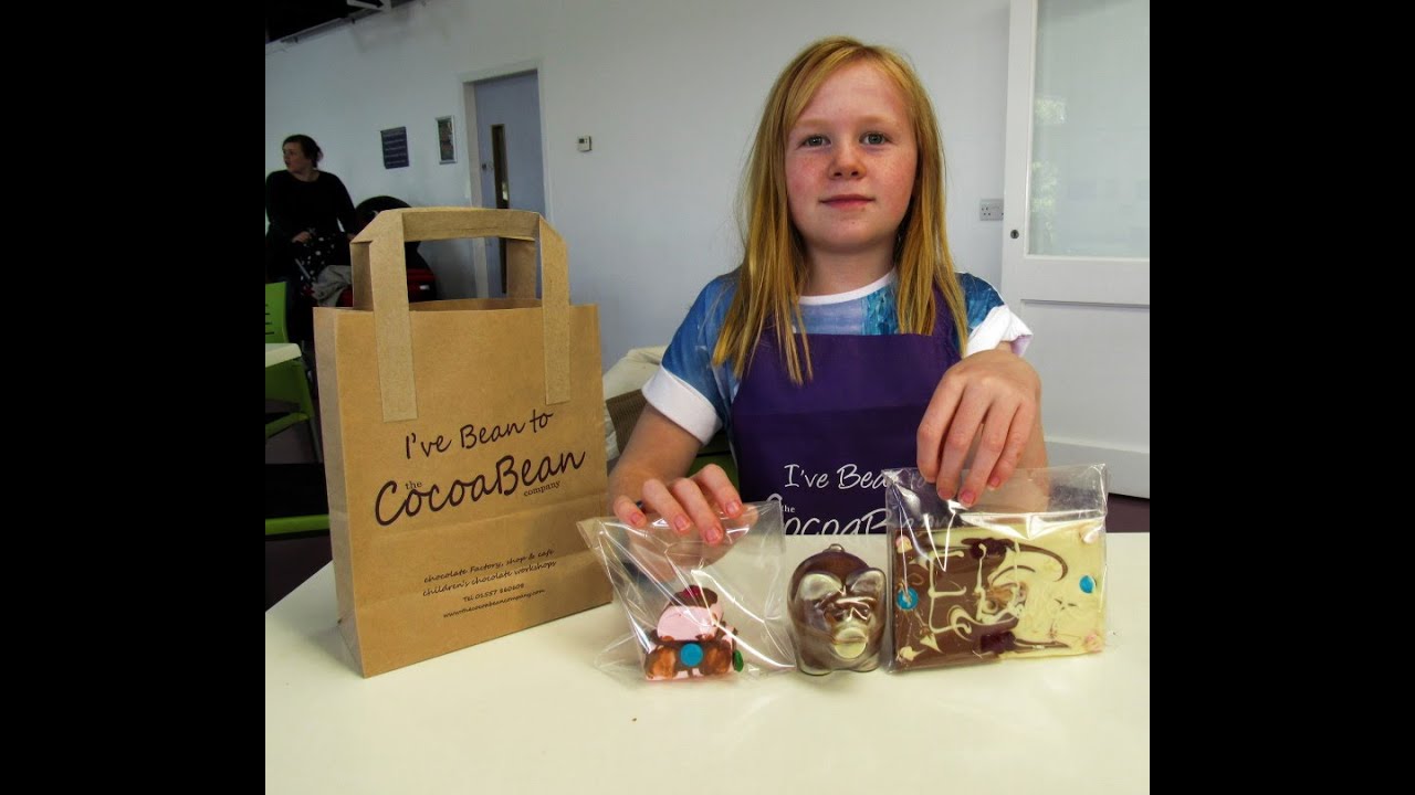 Ellie learning how to be a chocolatier! - YouTube
