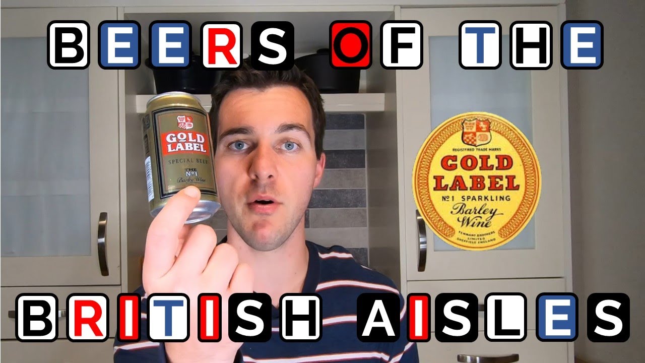 'Gold Label' Barley Wine Beer Review: Beers of the British Aisles - YouTube