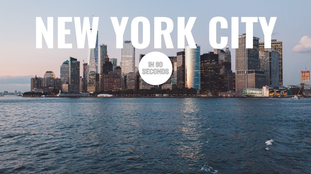 New York City in 60 seconds - things to see and do in New York - YouTube