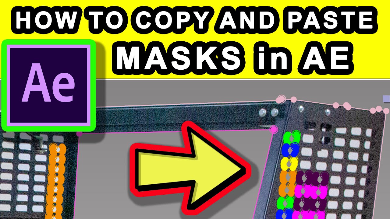 HOW To Copy And Paste Masks In AE After Effects YouTube HOW To Copy And Paste Masks In AE After Effects YouTube