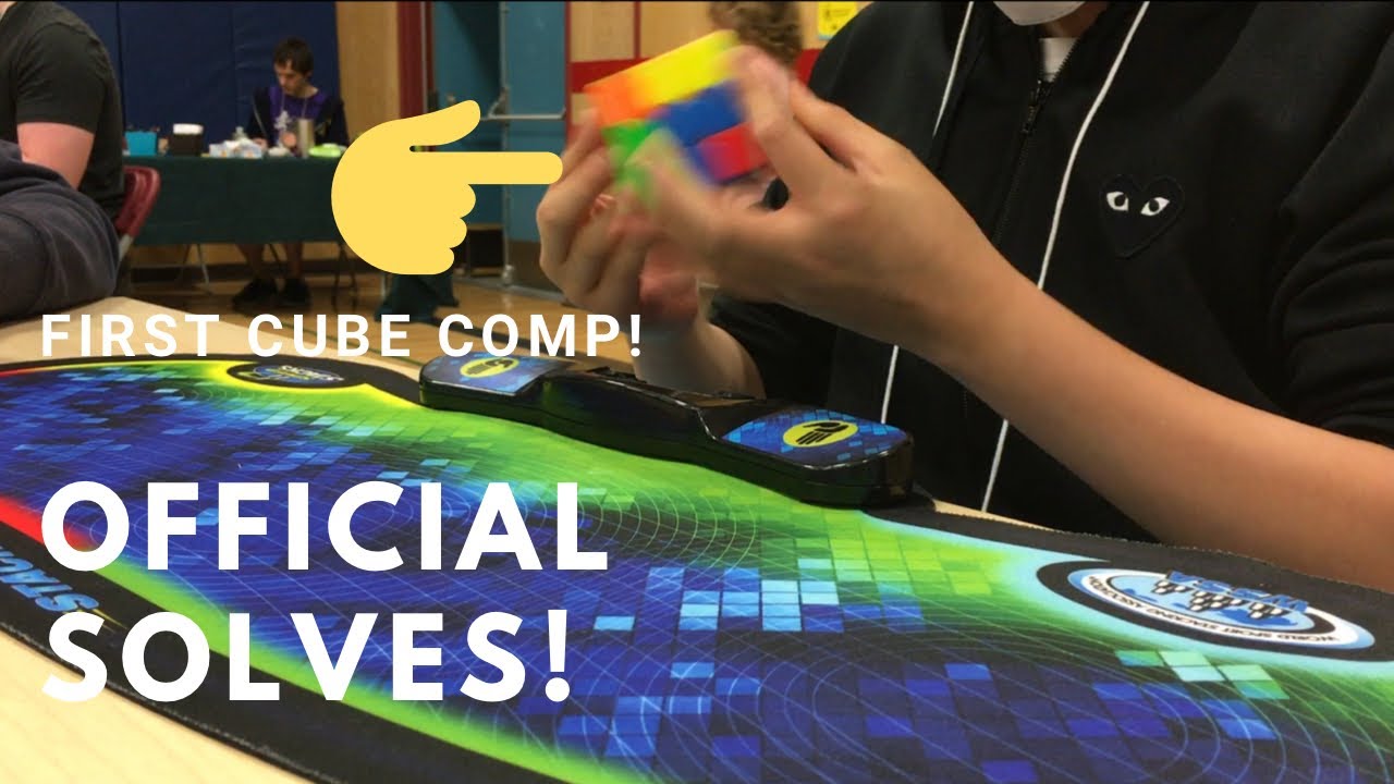 My First Ever Cubing Competition! | BC Cubing Springback A 2022 - YouTube