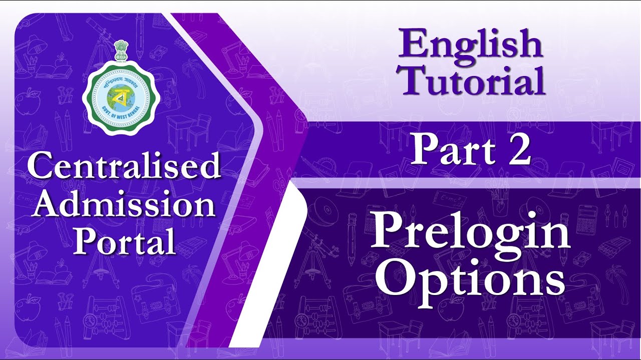 Part 2 || Prelogin Options - YouTube