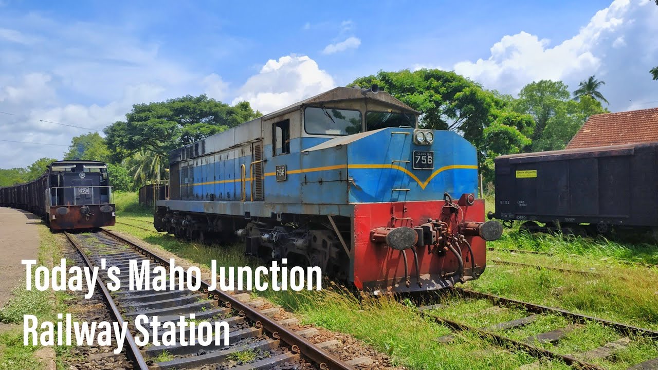 Today's Maho Junction Railway Station in Sri Lanka (10th September 2022 ...