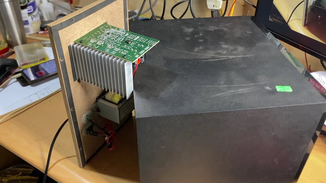 sửa loa vi tính enkor model-s2880 tiếng súp bị sôi đt:0817700099 - YouTube