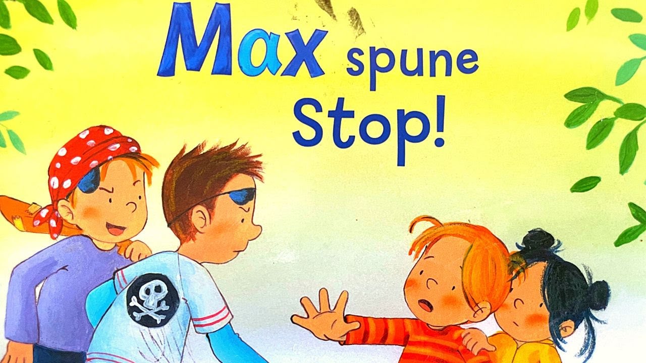 Max spune Stop, O Poveste despre Respect | Poveste pentru copii audio ...