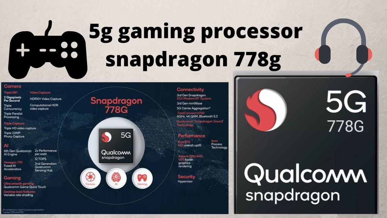 Snapdragon 778G 5G ||snapdragon 778g gaming features || Qualcomm ...
