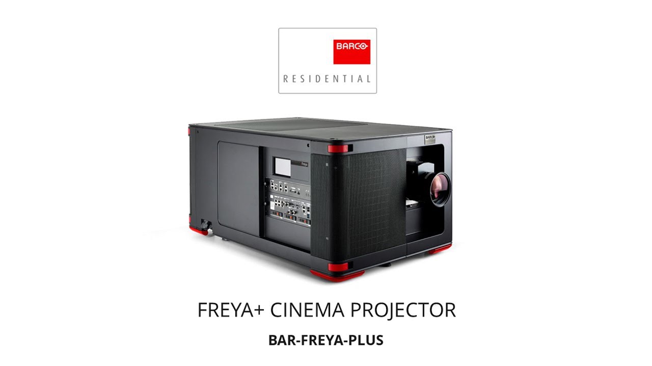 BAR-FREYA-PLUS - Barco Residential - Freya+ - Cinema Projector - YouTube