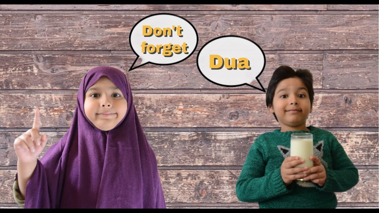 Dua when drinking milk | Memorize Duas - YouTube
