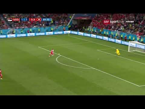 FIFA World Cup 2018 Switzerland - Serbia | 90' Shaqiri turns the Game! Swiss Commentator goes crazy!