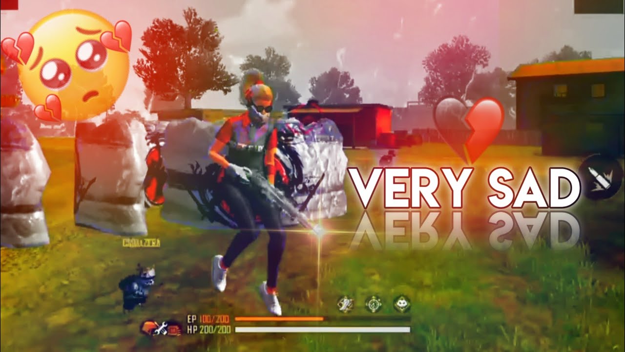 ️I'm Totally Sad💔||free fire sad status🥀😭|| free fire sad😢 song status ...