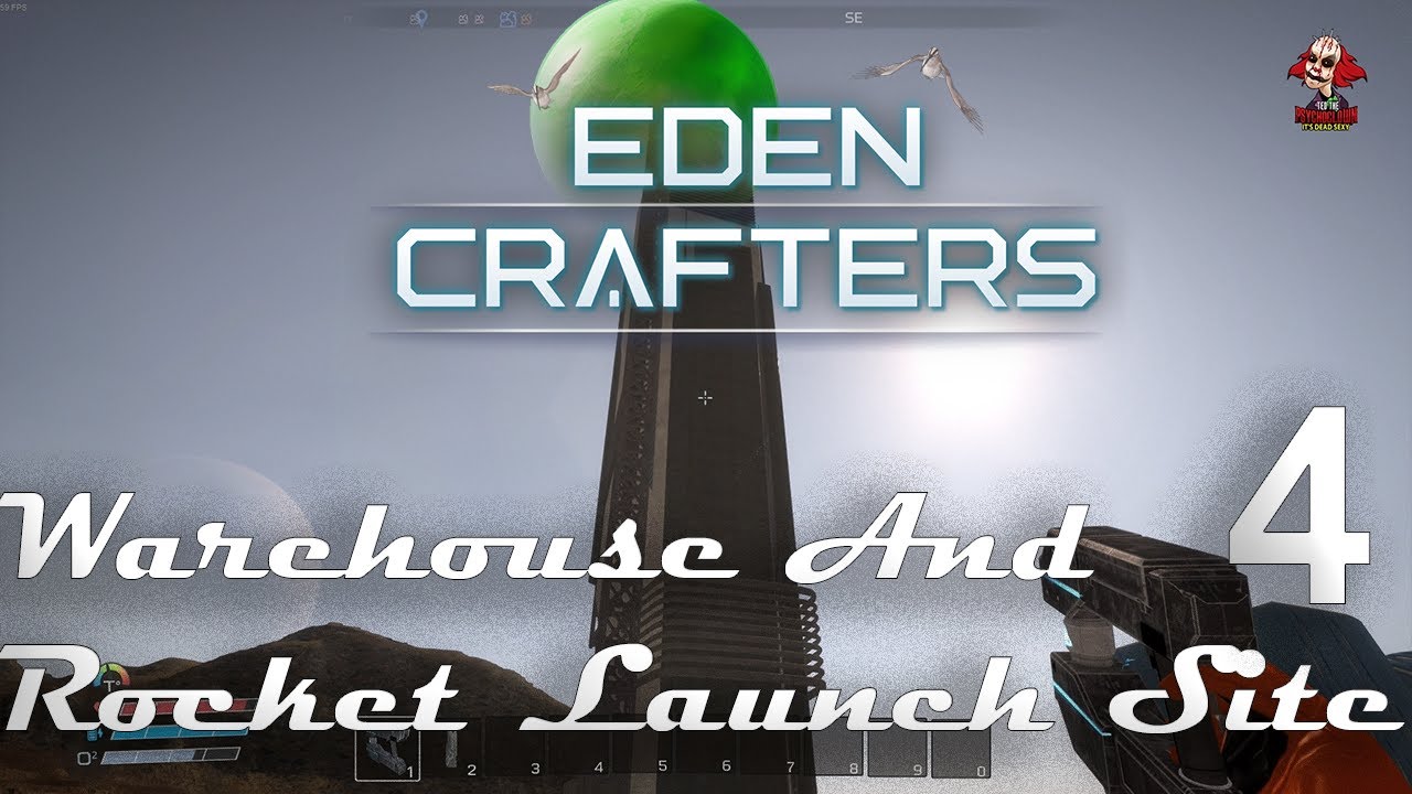Eden Crafters Ocean World - Part 4 "Warehouse And Rocket Launch Site ...