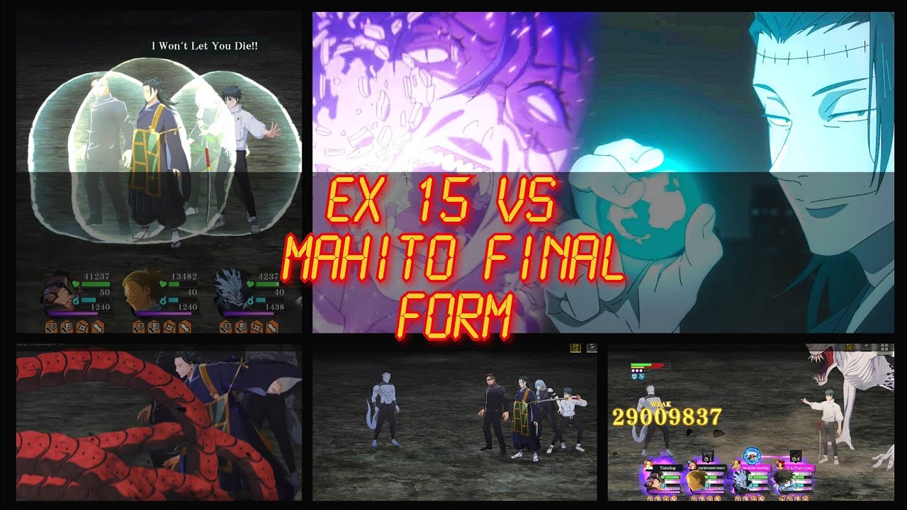 Story EX 15: Geto Absorb Mahito Damage is cheat code - JJK Phantom ...