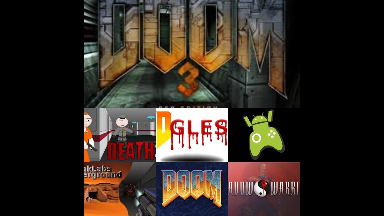 Top ten android games like Doom with a gamepad - YouTube