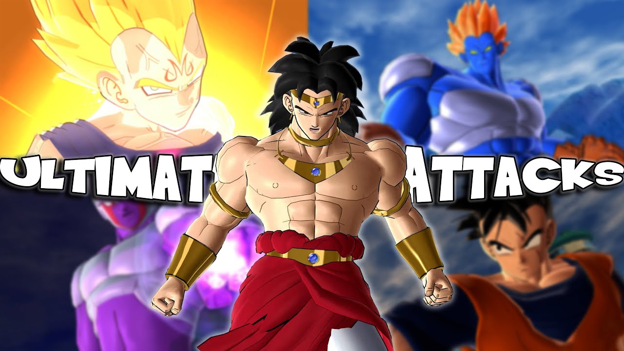 All Ultimate Attacks | Dragon Ball Z Raging Blast 2 - YouTube