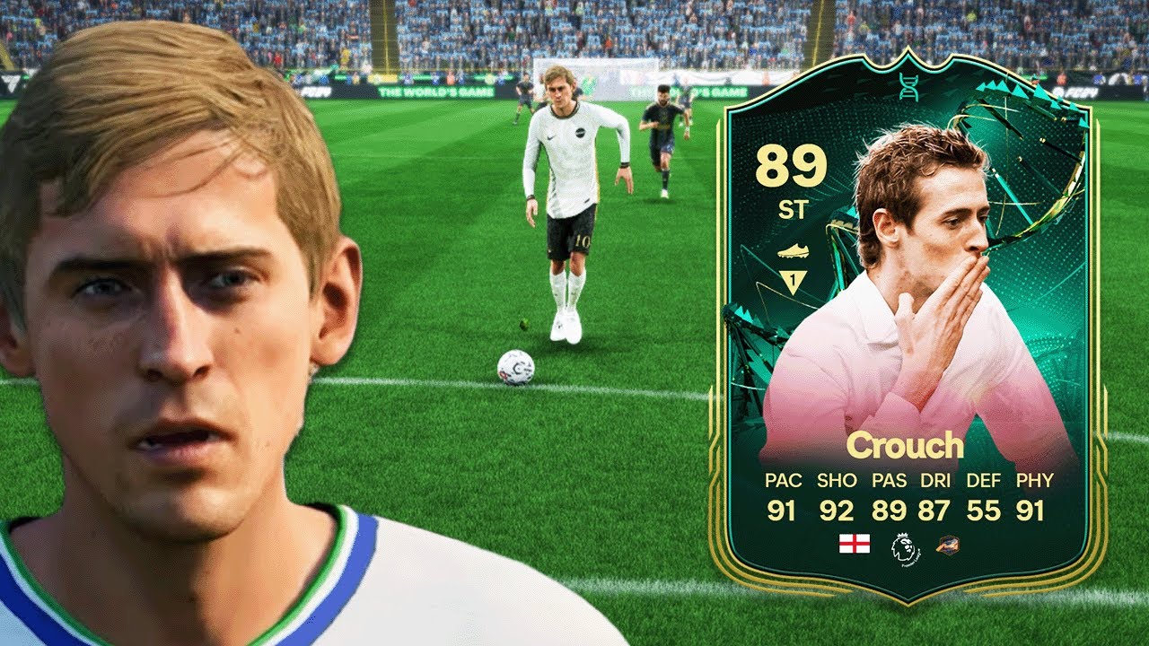 89 HEROIC CHRONICLES EVOLUTION PETER CROUCH PLAYER REVIEW | EA FC 24 ...