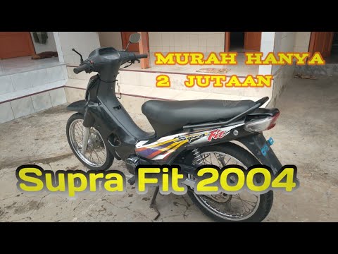 Jual Motor Bekas Murah | Honda Supra Fit 2004, Harga 2 jutaan - YouTube