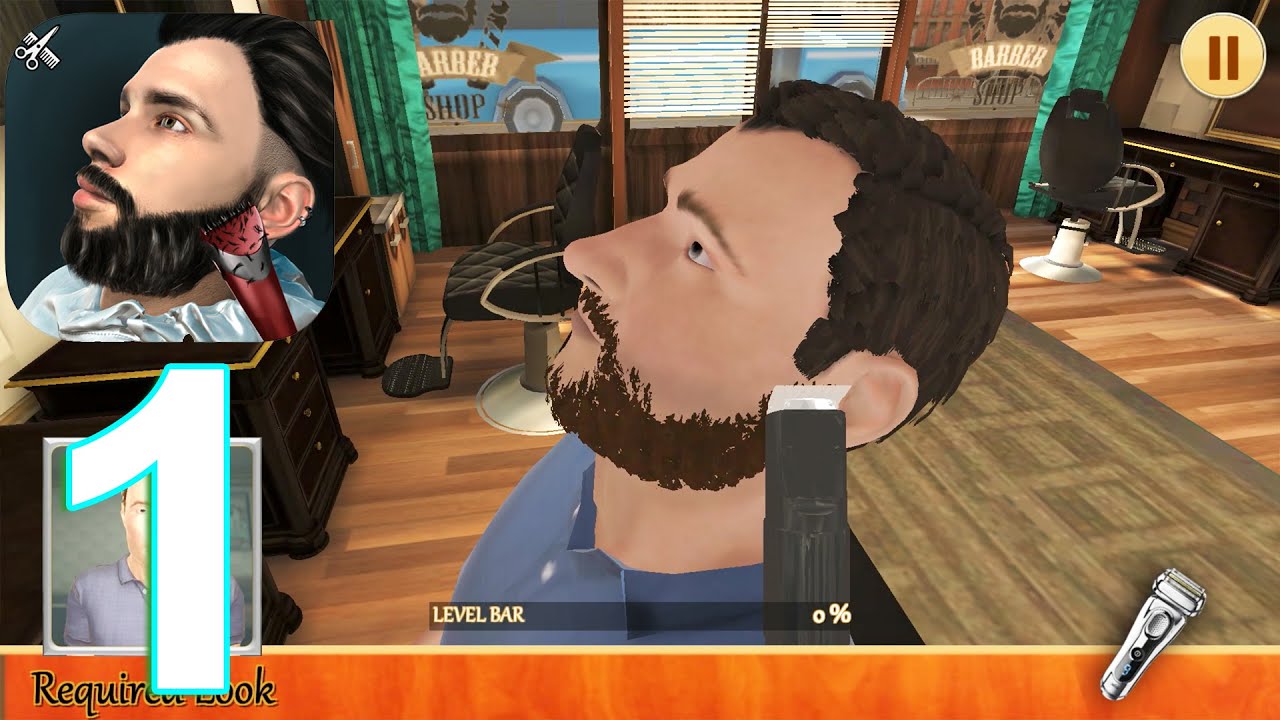 My Barber Shop Salon Gameplay Walkthrough Part 1 (IOS/Android) - YouTube