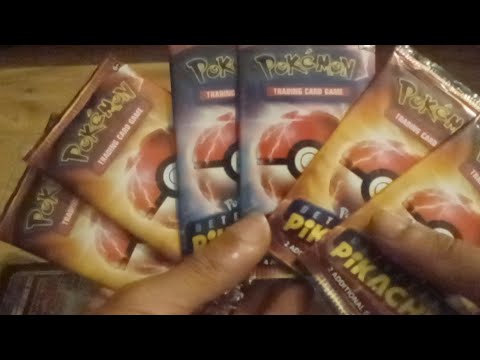 Opening DETECTIVE PIKACHU PROMO BOOSTER PACKS - YouTube