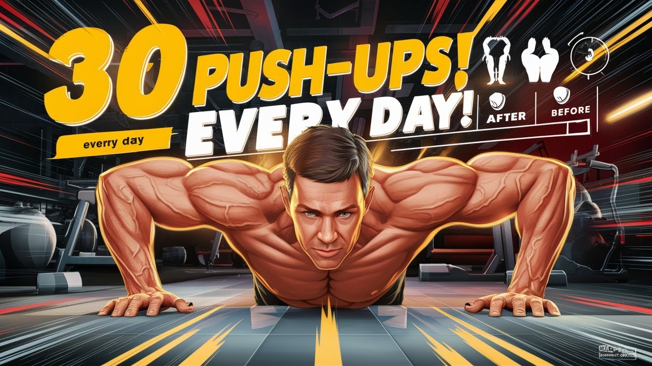 What Happens When You Do 30 Push Ups EVERY DAY! - YouTube