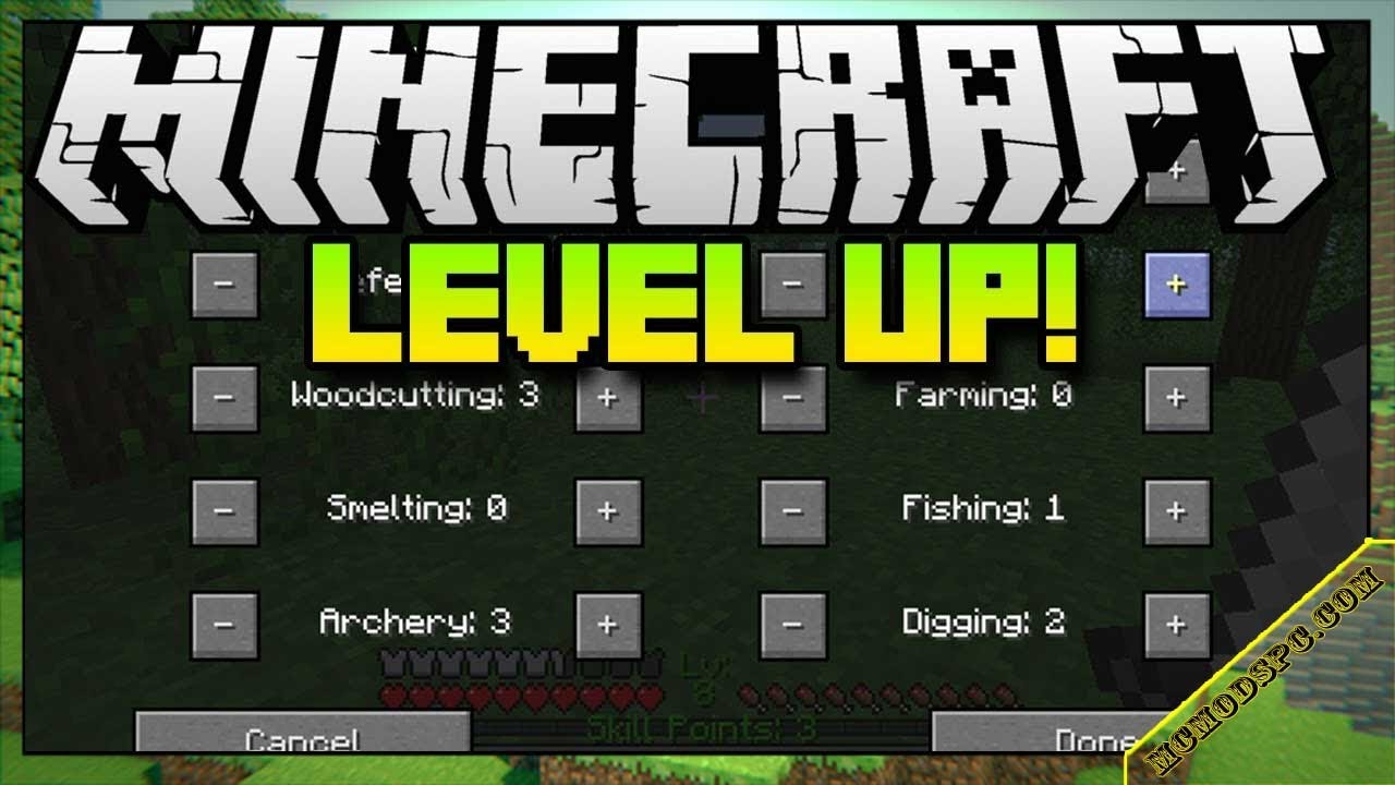 Level Up! Reloaded Mod 1.12.2/1.11.2/1.10.2 & How To Download and ...