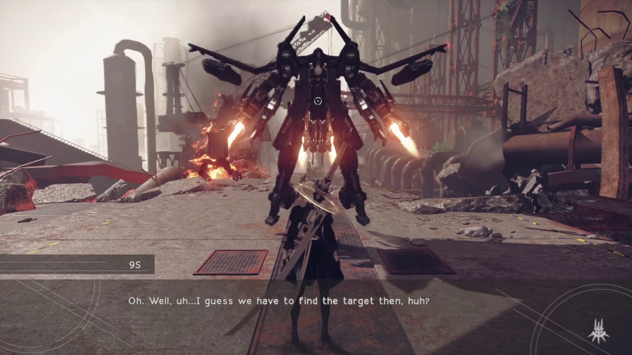 NieR Automata 1: Beginning Mission - YouTube