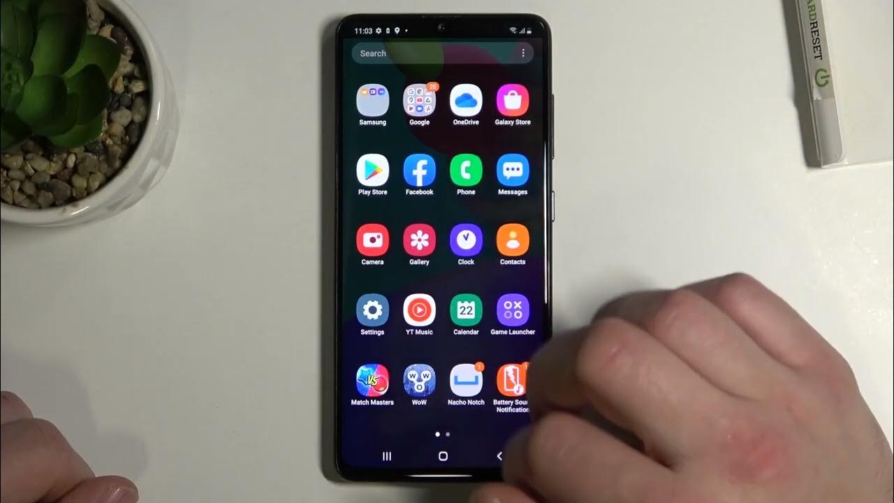 How to Change Vibration Intensity on Samsung Galaxy A41 - YouTube