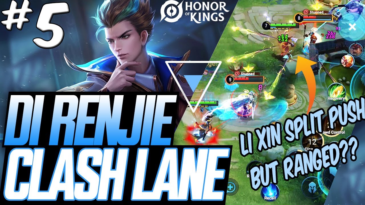 Potential Split push marksman on Clash lane?? | Di Renjie Clash Lane ...
