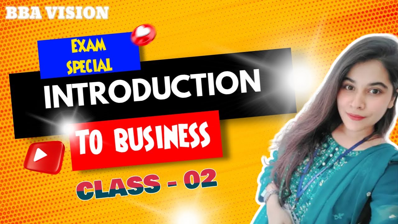 Introduction to Business Exam Special Class - 02 | Accounting ...