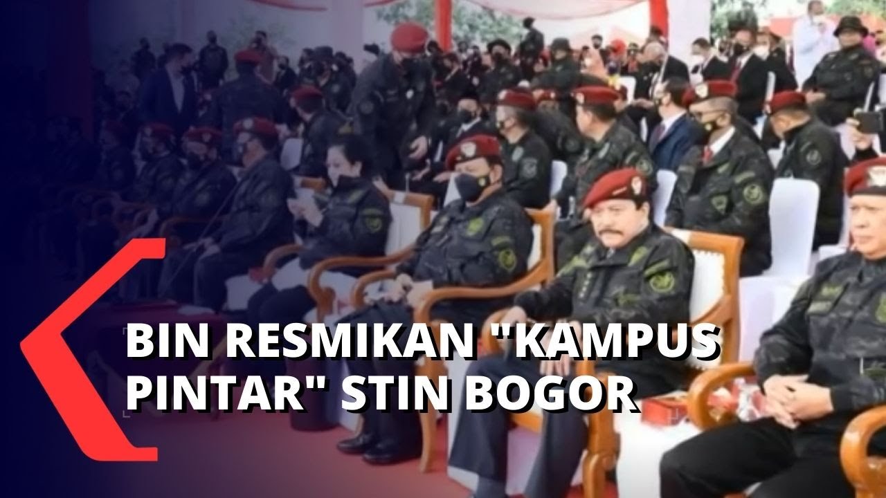 Dihadiri oleh Megawati Hingga Panglima TNI, BIN Resmikan Smart Campus ...