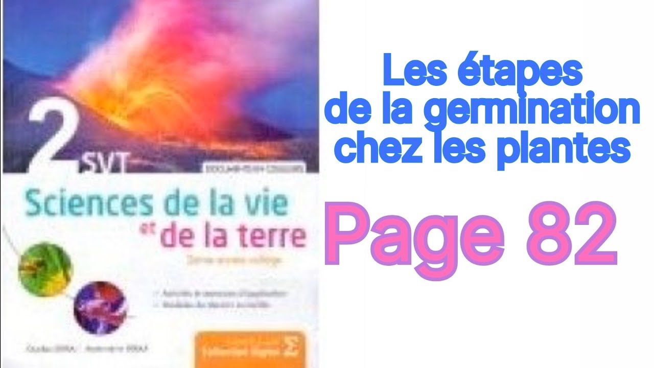 Sigma SVT 2AC Les étapes de la germination chez les plantes . - YouTube