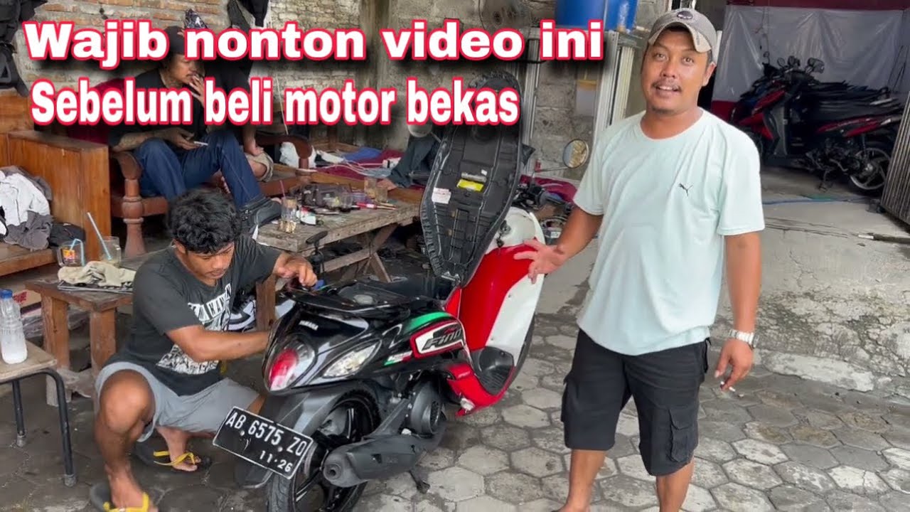TUTORIAL CARA PENGECEKAN MOTOR BEKAS - YouTube