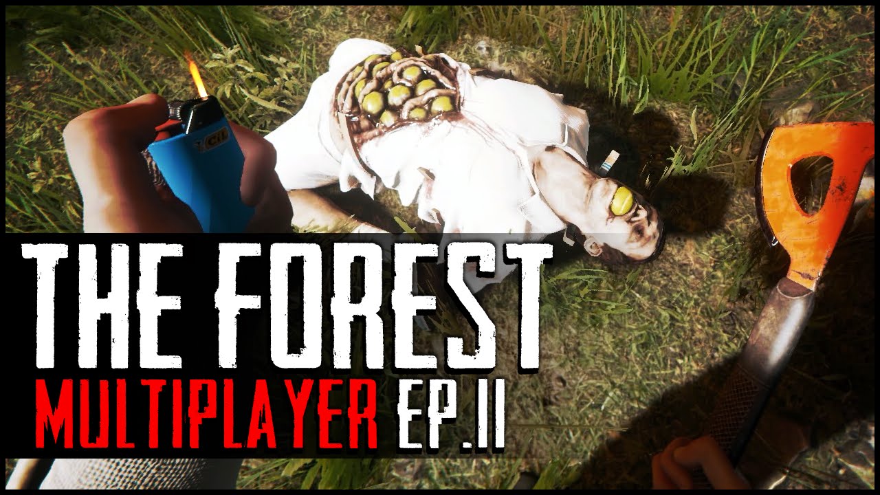 The Forest Multiplayer - Ep.11 : Gazebo & Cloth Paradise! - YouTube