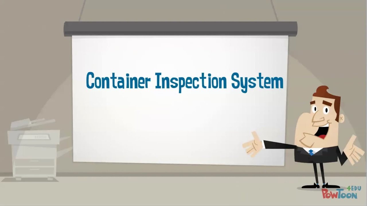 Container Inspection System - YouTube