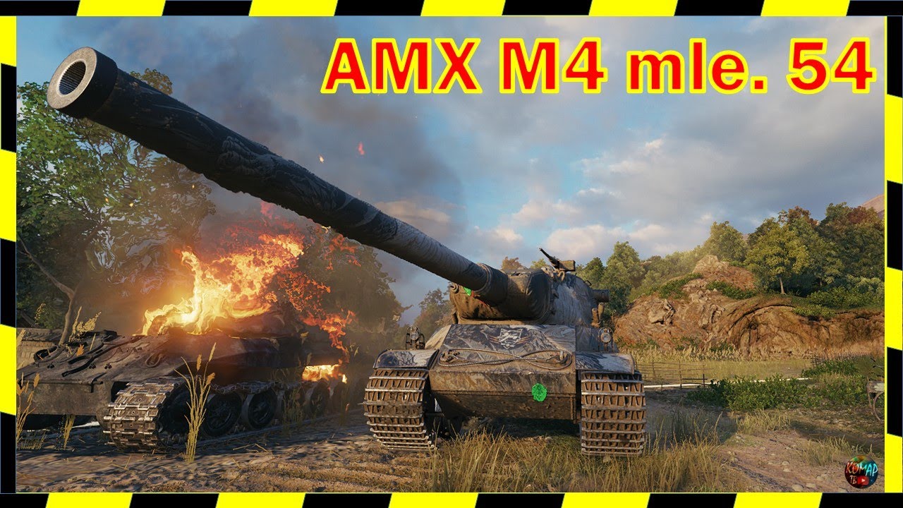 AMX M4 mle. 54. Спонтанный взвод РВЕТ!) - YouTube