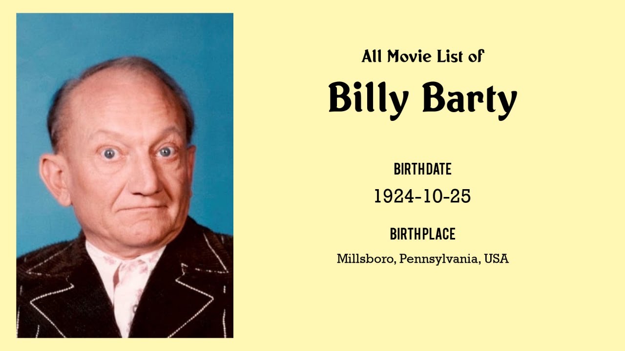 Billy Barty Movies list Billy Barty| Filmography of Billy Barty - YouTube